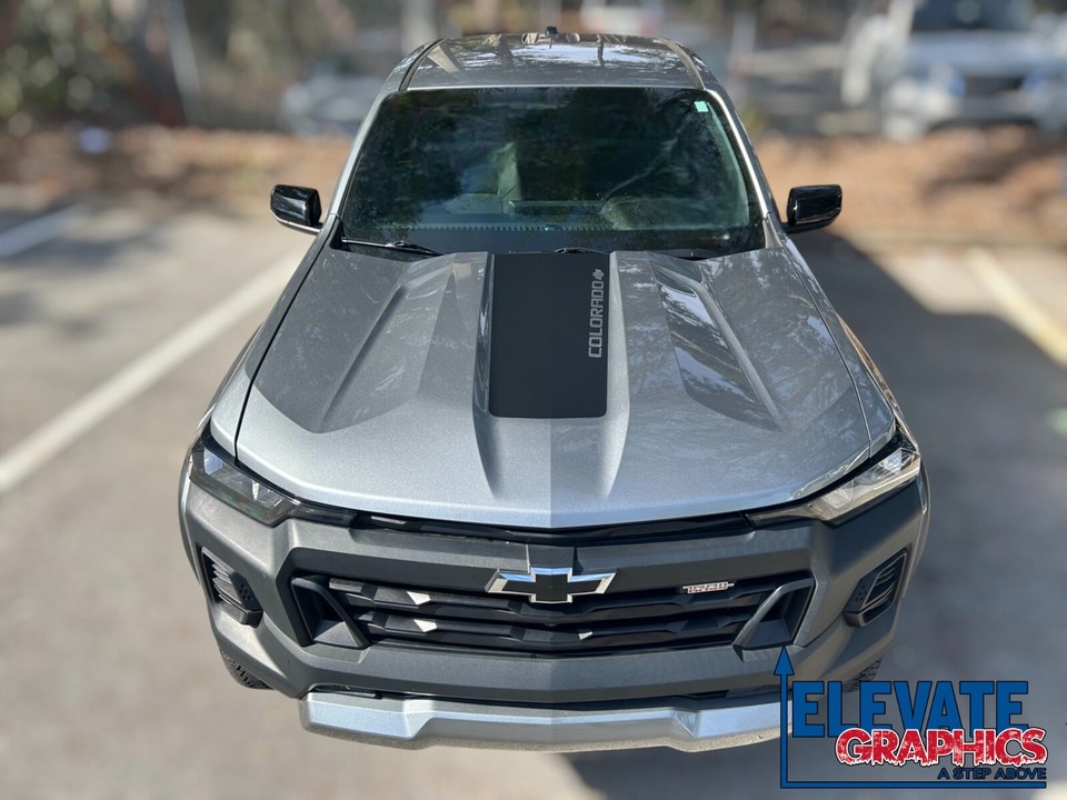 For Chevy Colorado Stripes Hood Spears Robber Decals Graphics Stickers ...