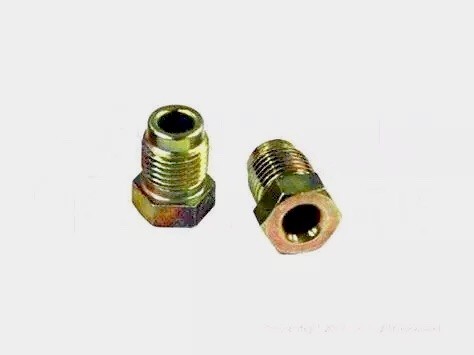 * 4 pieces * 3/16 OD Tubing Brake Line Nuts 11mm-1.5 thread METRIC ...