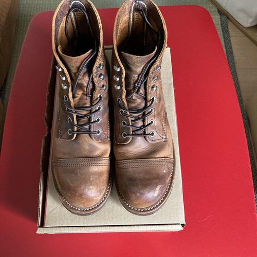 Red Wing Iron Ranger Copper Made In The Usa 26.0Cm | eBay