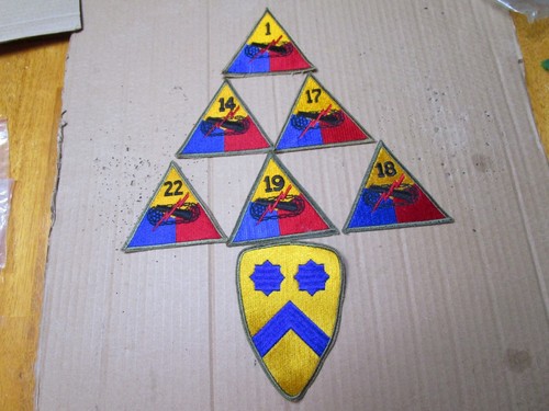 WW2 Armored Numbered Triangles ( 6 ) & 2nd CAV. Division | eBay