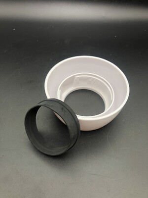 VIVA 2" Flush Pipe Coupling Nut and Rubber Washer for 2" Cistern Syphon ...
