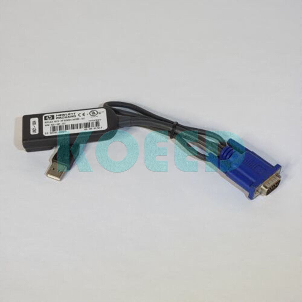 1PCS NEW HP KVM USB 336047-B21 Interface Adapter Cable 396633-001 | eBay