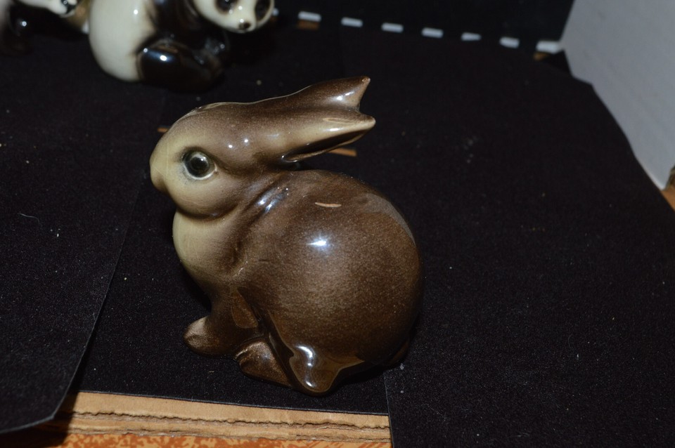 Goebel Porcelain Ceramic Brown Bunny Figure Vintage | eBay