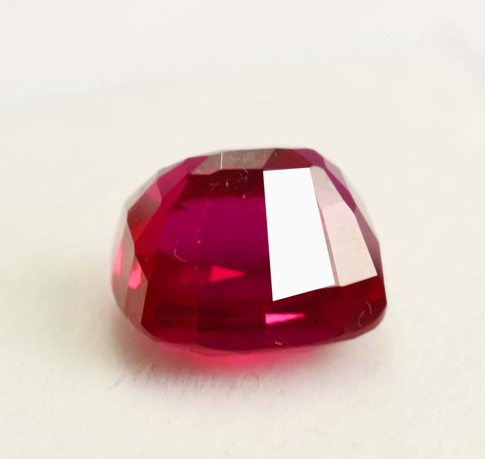 Natural 9.10 Ct Mogok Pigeon Blood Red Ruby 11x10 mm Stunning Certified ...