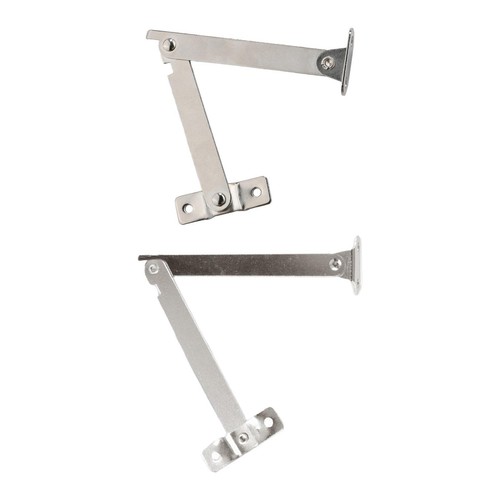 2x Lid Support Hinges Lid Flap Hold Stay Support Hinge for Cabinet ...
