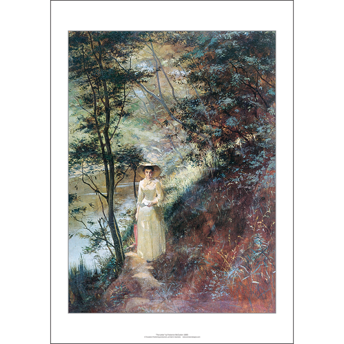 The Letter Art Print – Frederick McCubbin 1885 Reproduction – 3 sizes ...