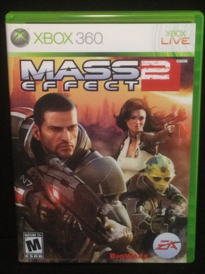 Mass Effect 2 Xbox 360 BioWare EA Games Case Games And Manual Included ...