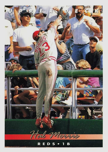 1993 Upper Deck #121 HAL MORRIS Cincinnati Reds | eBay