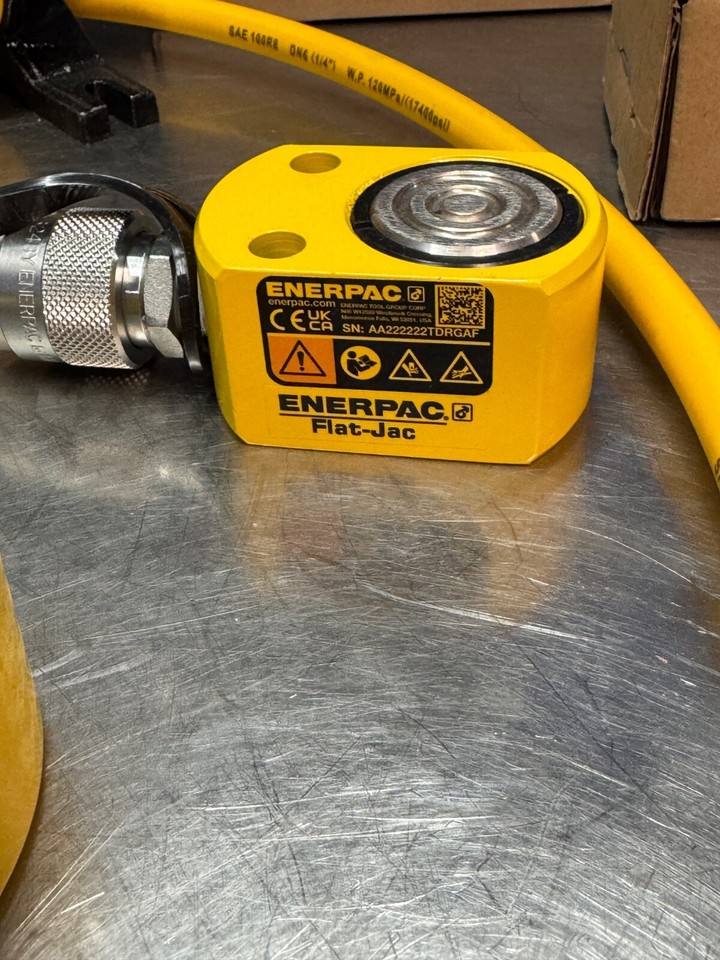 Enerpac Flat Jack set RSM300 RSM200 RSM100 30 ton P39 Hydraulic Hand ...