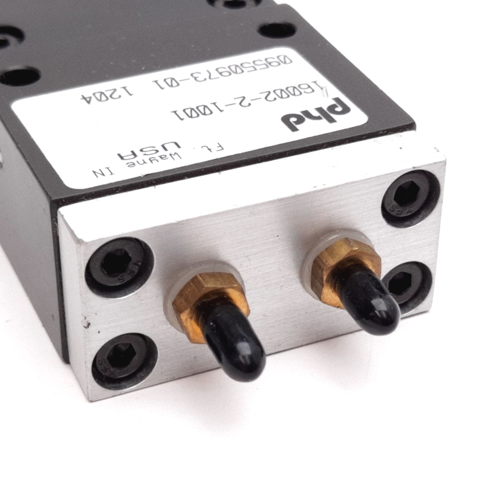 Phd 16002-2-1001 Double Rod Pneumatic Escapement Bore/Stroke 3/8 ...