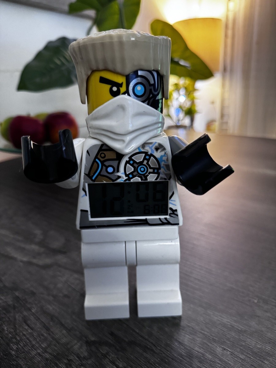 Lego Ninjago Zane Moveable Minifigure Lcd Alarm Clock LEGO Ninjago Kai