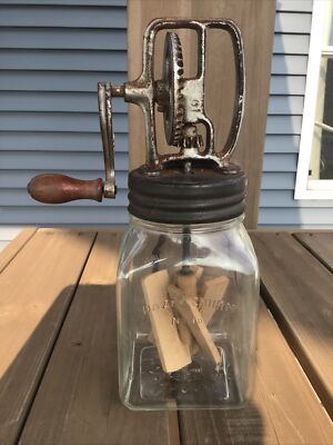 Rare Dazey Number 1 10 Butter Churn all original bottom daisy marked | eBay