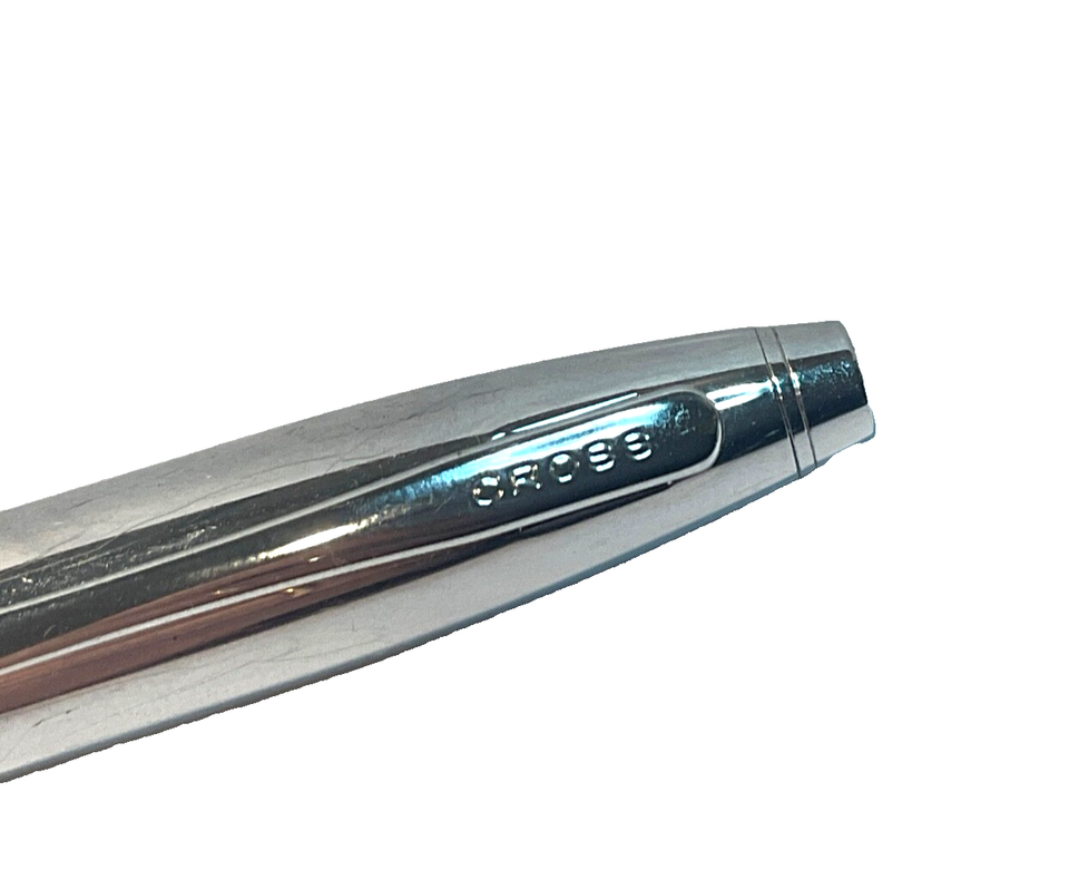 CROSS Calais CHROME Ball Point Pen AT0112-1 | eBay UK