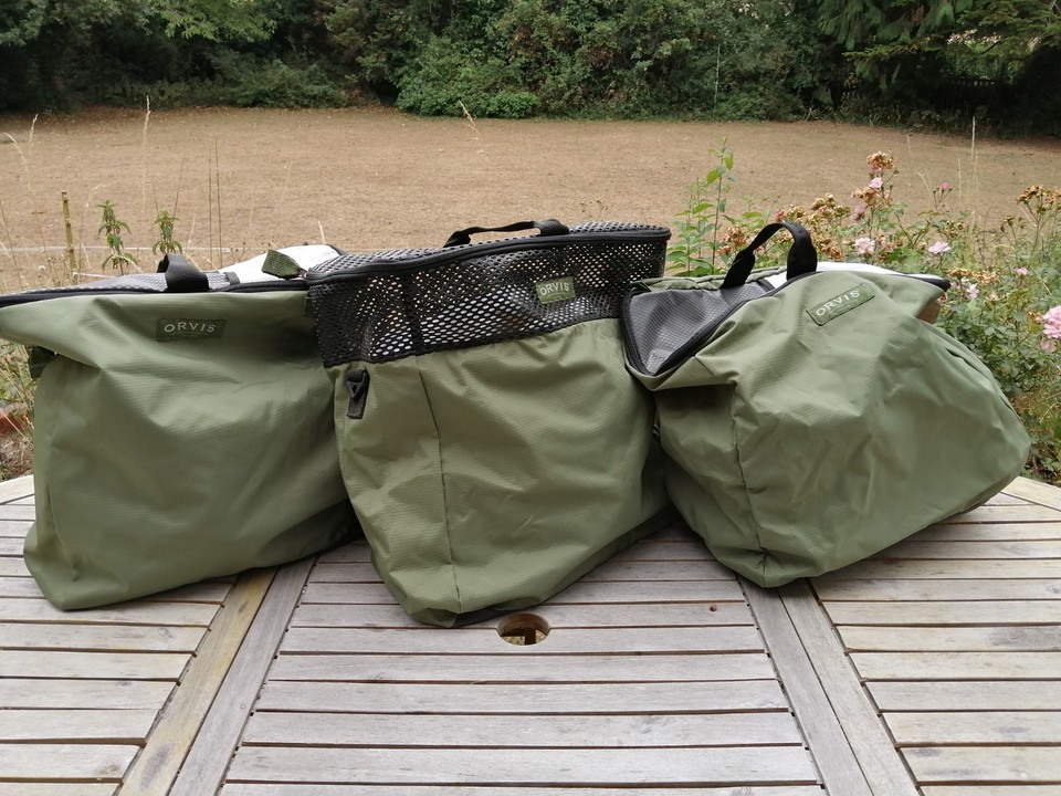 ORVIS 3 Soft Bags. I Wader Bag 2 Water Resistant Tough, Light, NEW ...