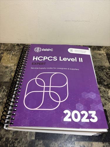 HCPCS Level II Expert 2023 (HCPCS Code Books) by aapc | eBay