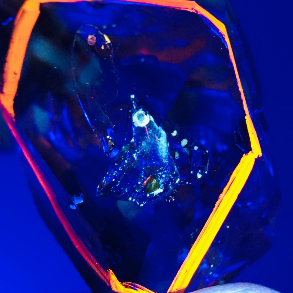TOP Natural Herkimer diamond crystal moving water quicksand drop ...