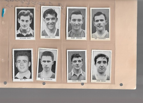 8 Unidentified Plain Back Football Cards | eBay UK