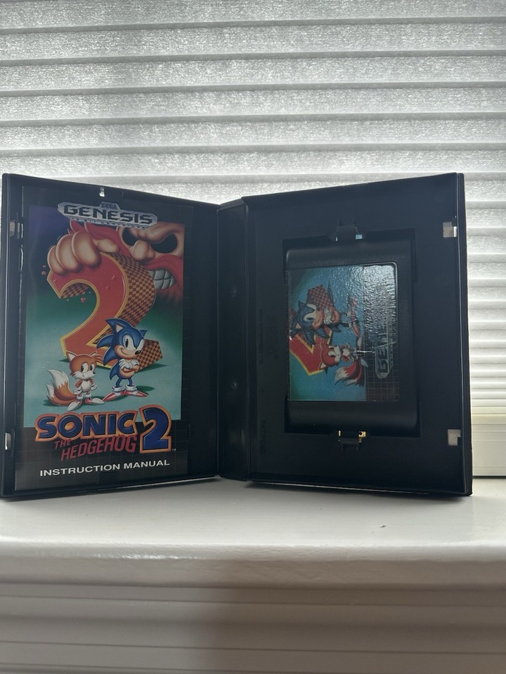 Sonic the Hedgehog 2 (SEGA Genesis, 1992) Not For Resale Cib Not Tested ...