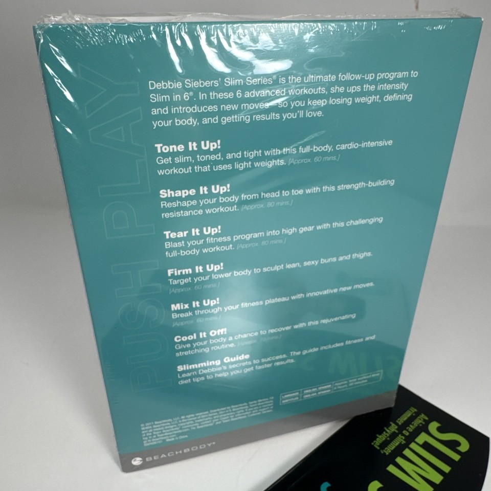 Beachbody Debbie Siebers SLIM SERIES Advanced Sculpting System + Guide ...