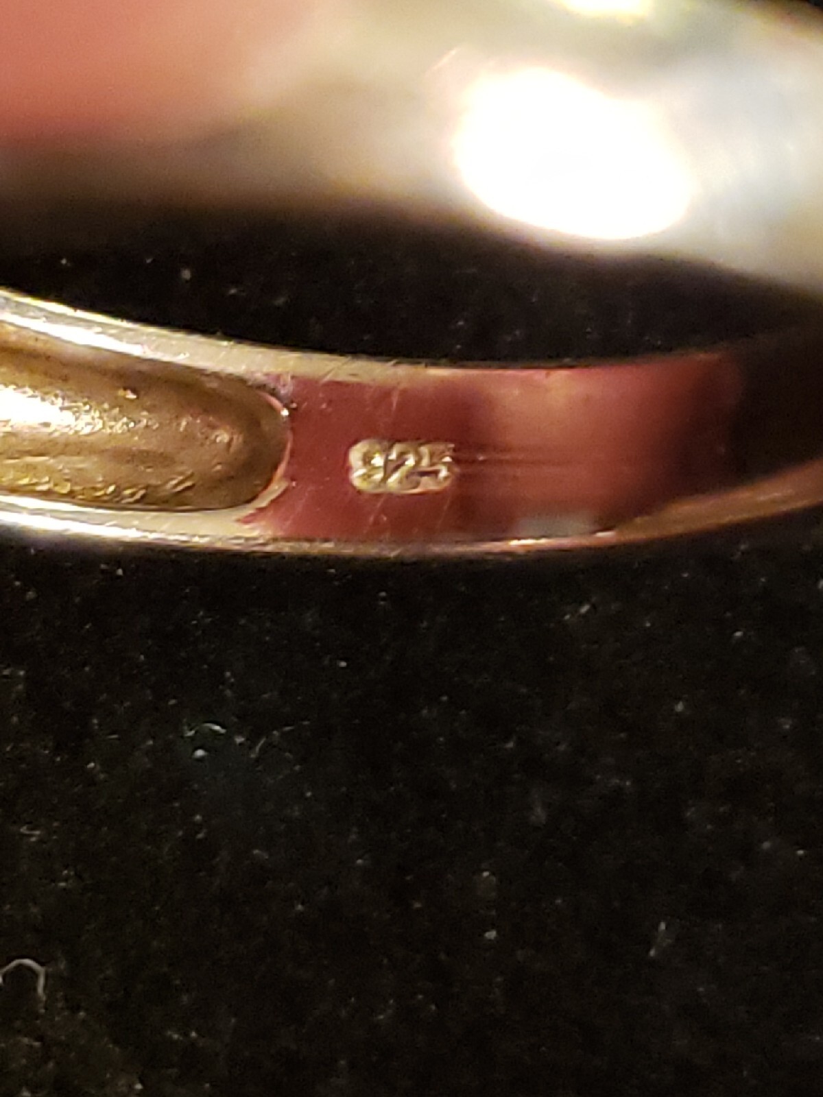 Sterling Silver BLUE TOPAZ & DIAMOND Ring, Size 7.25, Semi-Bezel Set ...