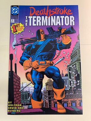 Deathstorke The Terminator 1 (1991 DC Comics) Slade Wilson | eBay