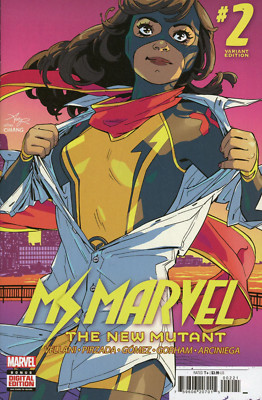 Ms. Marvel: The New Mutant #2 Amy Reeder Homage Variant | eBay