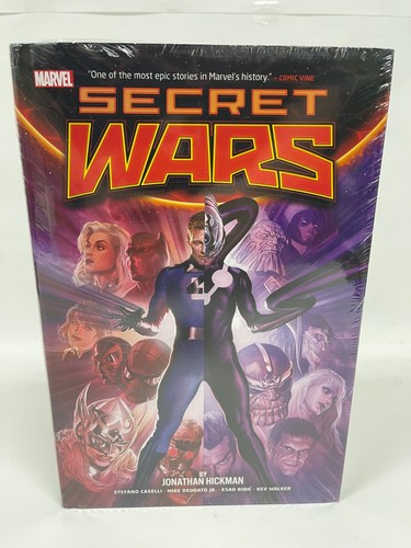Secret Wars by Jonathan Hickman Omnibus REED RICHARDS COVER Marvel ...
