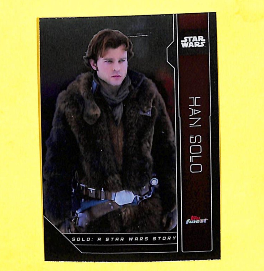 2023 Topps Finest Star Wars #91 Han Solo Card | eBay