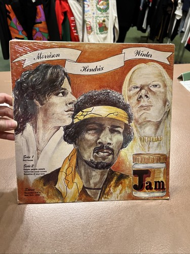 Jim Morrison Jimi Hendrix Johnny Winter Live New York Jam 1970 Record ...