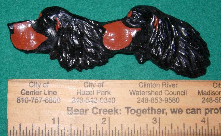 Beautiful Handmade Resin Cast & Painted Gordon Setter 2 Dog Pinback | eBay