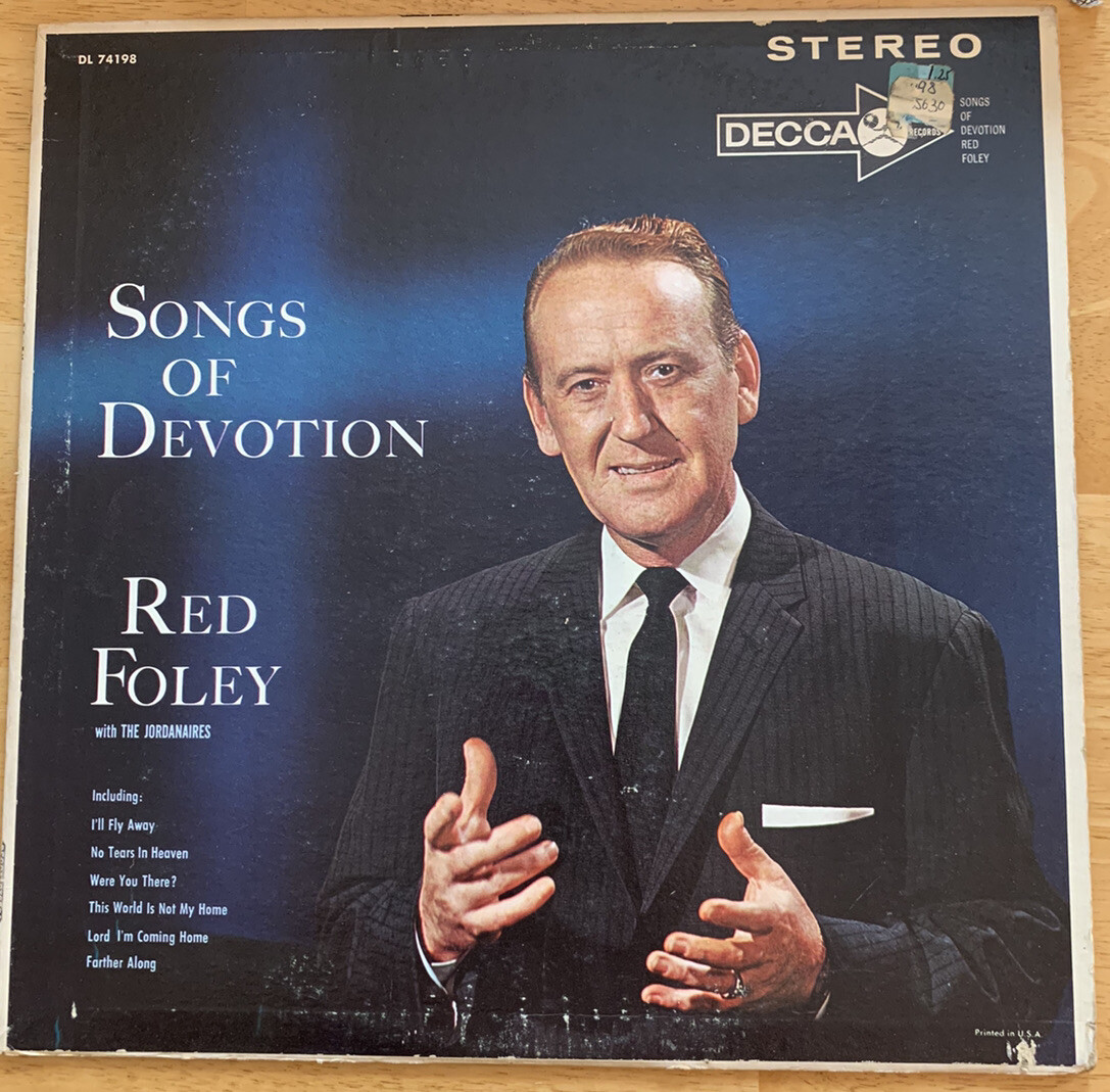USED! Red Foley: “Songs Of Devotion” LP Vinyl Record-2 | eBay