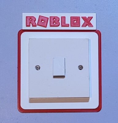 Roblox Light Switch Surround - 3D printed | eBay UK