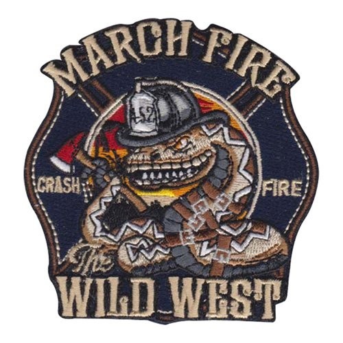 U.S. Air Force California Fire Department Patch Crash Rescue ARFF | eBay