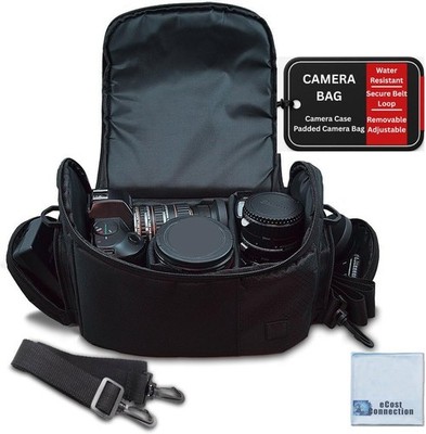 Large Camera/Video Case for Nikon D700 D3000 D3100 D3200 D5000 D5100 ...