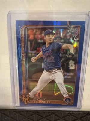 2025 Topps Chrome Blade Tidwell #USC-14 Blue Rainbow Refractor 143/150 ...