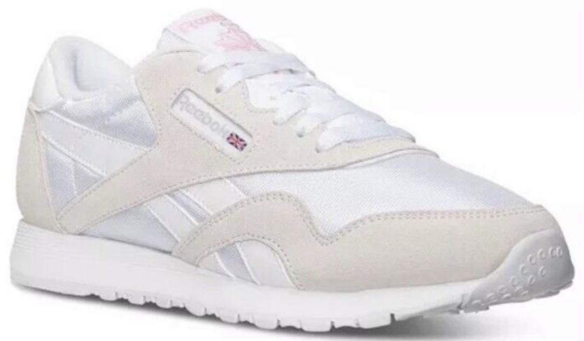 Size 9.5 - Reebok Classic Nylon 2020 White Light Grey W for sale online ...