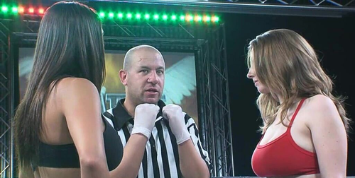 Pro Style Women Wrestling Racquel vs Tatyana DVD Professional Female ...