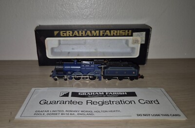 Graham Farish N GAUGE 1207 4P Compound 4-4-0 Somerset Dorset SDJR VGC ...