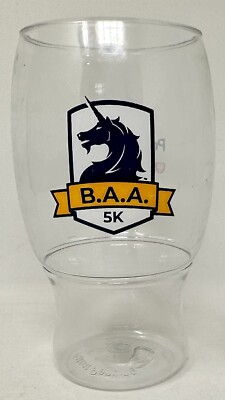 B.A.A. Boston Athletic Assn. Marathon 5k Running Race Plastic Cup 16 oz ...