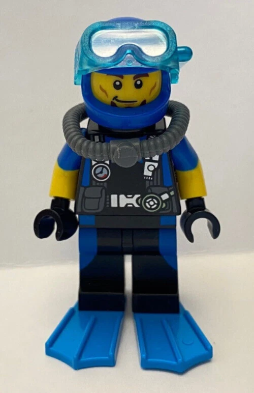 New LEGO Scuba Diver Minifigure Deep Sea Explorers 30370, 51% OFF