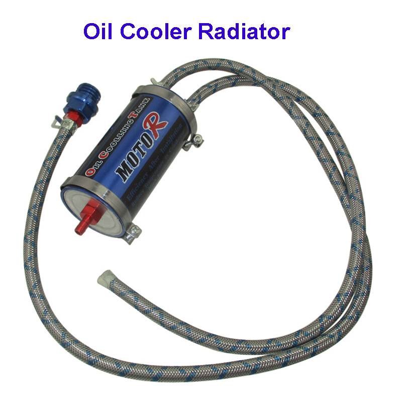 Oil Cooling Cooler Radiator For ATV Quad Dirt Pit Bike Motorcycle Moped ...