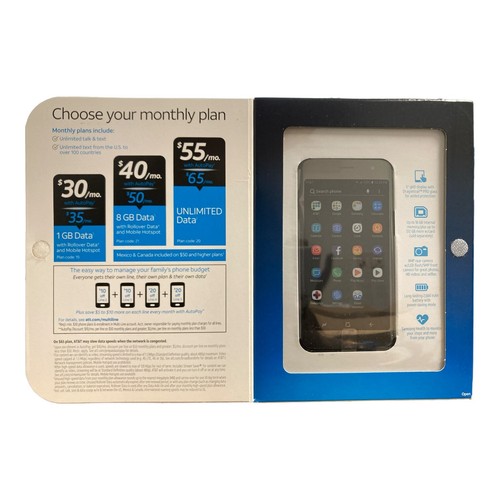 Samsung Galaxy J2 Dash SM-J260A - 16GB - Black (AT&T) (Single SIM) for ...