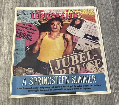 Vintage 1982 NY Daily News Magazine Bruce Springsteen | eBay