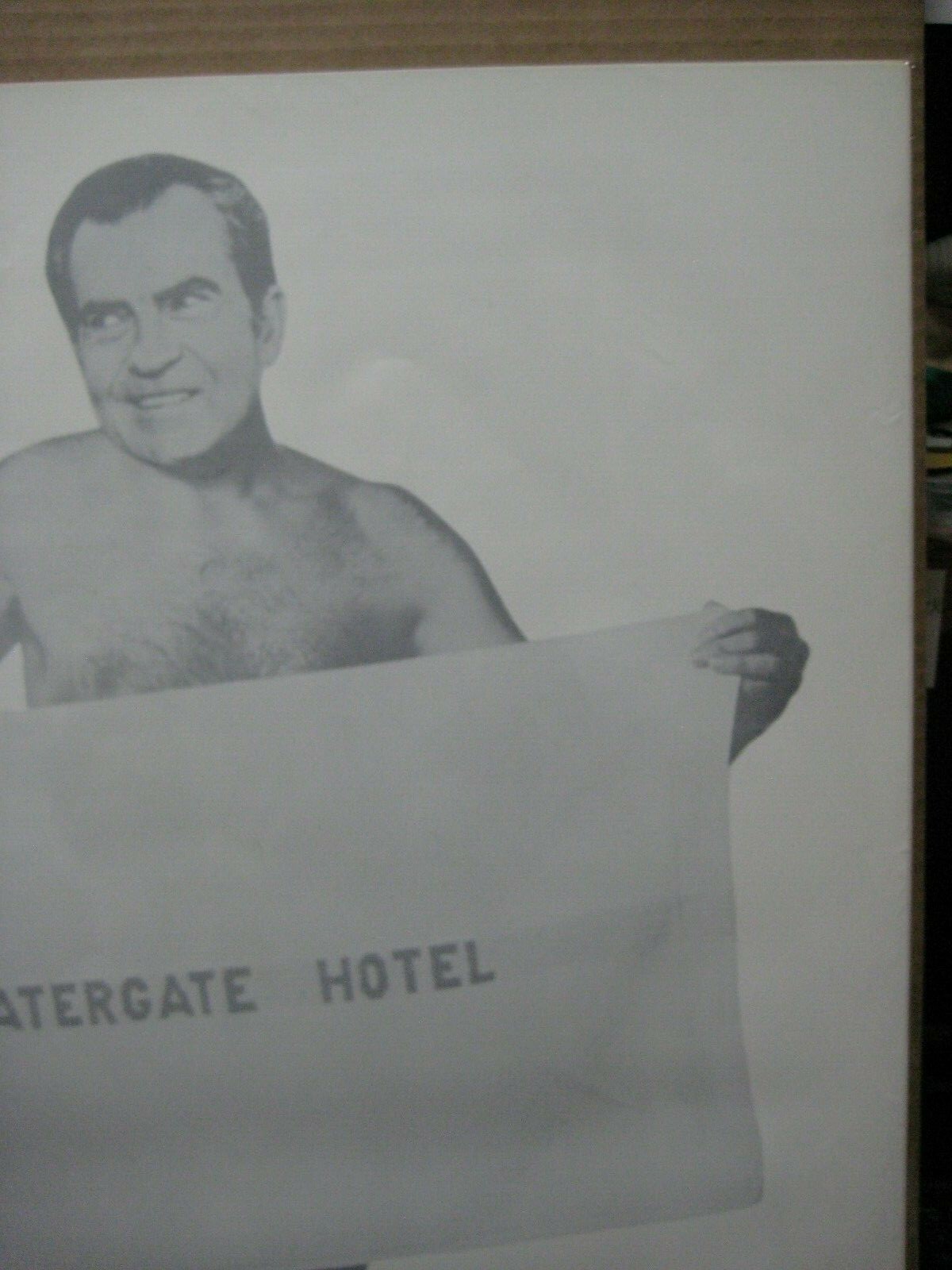Watergate Hotel 1970's Richard Nixon Vintage poster political 13392 | eBay