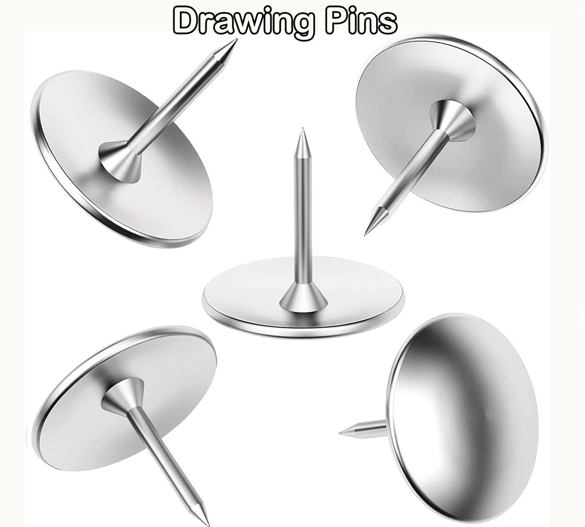 Steel Push Pins