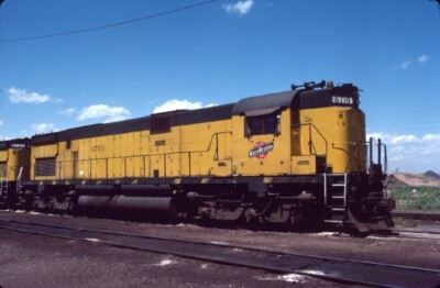 CNW 6710 C-628 ESCANABA MI (NORTH WESTERN) ORIGINAL SLIDE 06-08-84 T2 ...