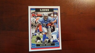 2006 TOPPS # 156 KEVIN JONES FOOTBALL CARD | eBay