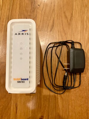 Cable Modem ARRIS SB6183 3.0 686 Mbps, White - Refurbished | eBay