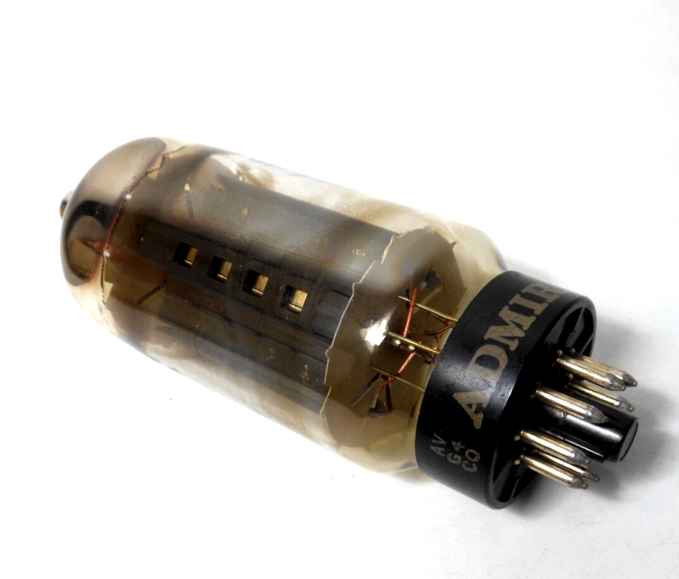 6LW6 Big Bottle Vacuum Tube GE USA Beam Power Tube Dukane USED - Test ...