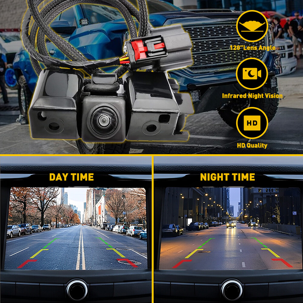 Rear View Backup Camera For 16-19 Chevy Silverado GMC Sierra 1500 ...